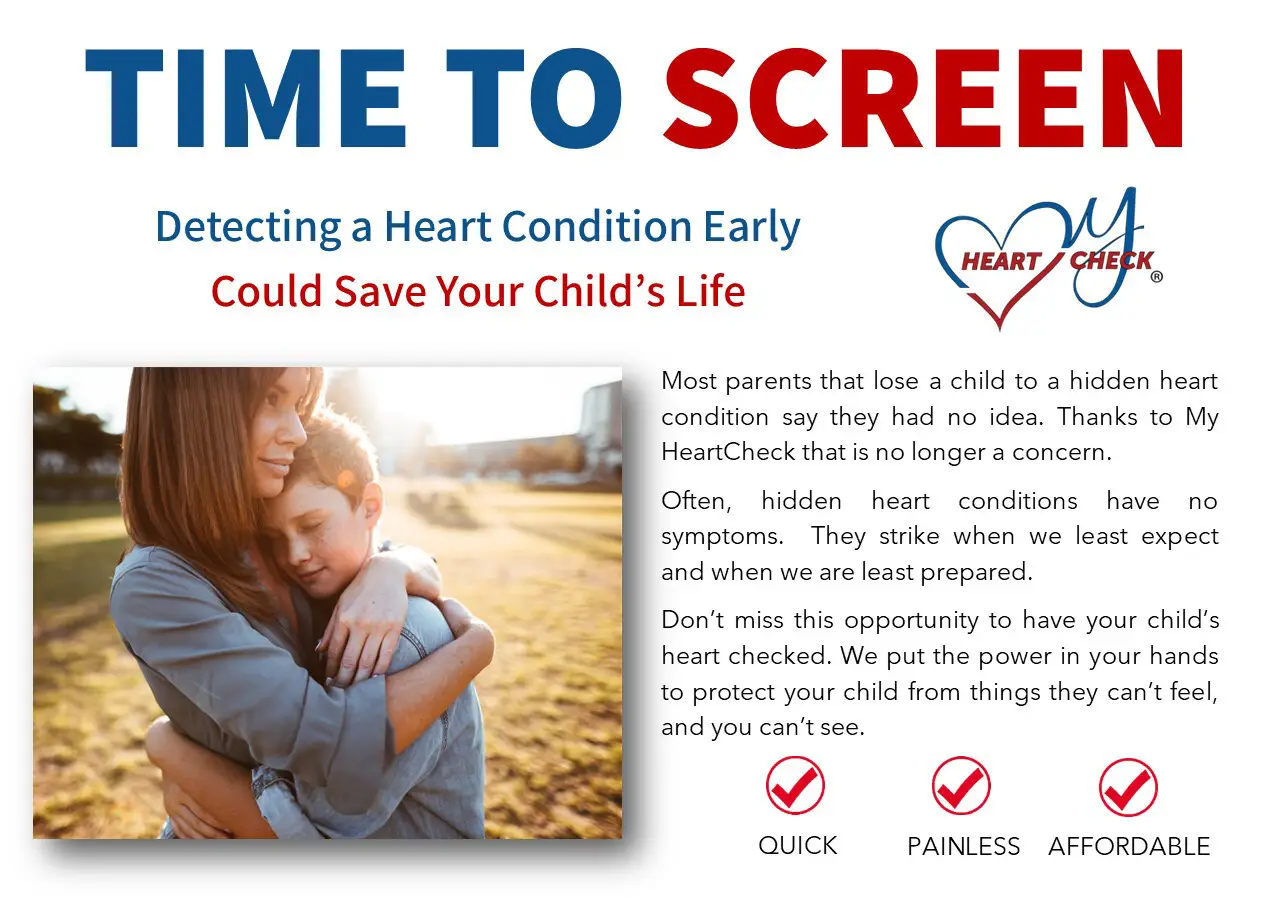 Youth Heart Screenings to Protect Young Lives: My HeartCheck